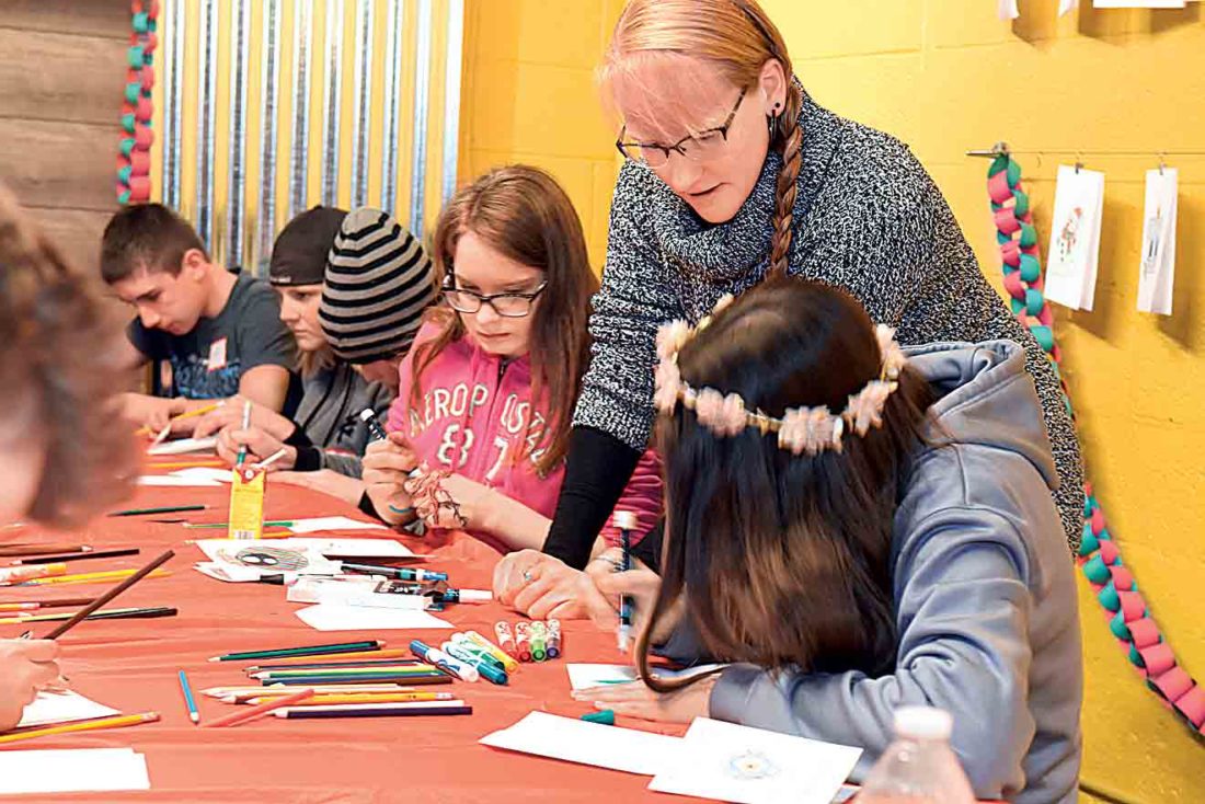Liberty Street Church of God youth group creates Christmas cards for ...